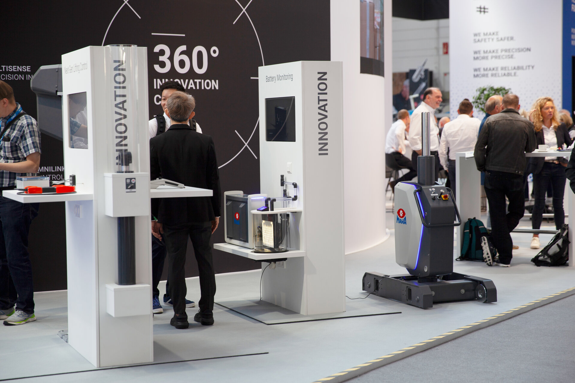 Visitor magnet MAHA trade fair booth | MAHA