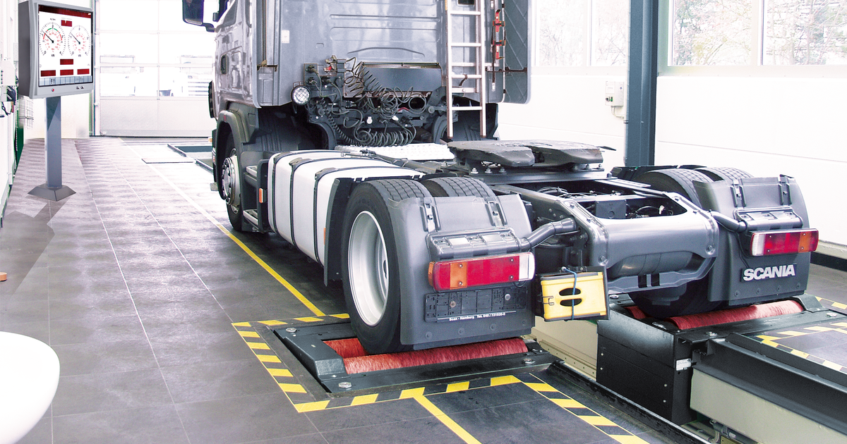 MBT 4000 Series Rollen-Bremsprüfstände bis 13t. | MAHA