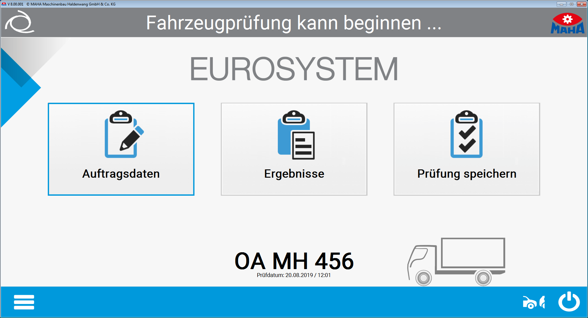 MBT 4250 EUROSYSTEM | MAHA Maschinenbau Haldenwang GmbH & Co. KG